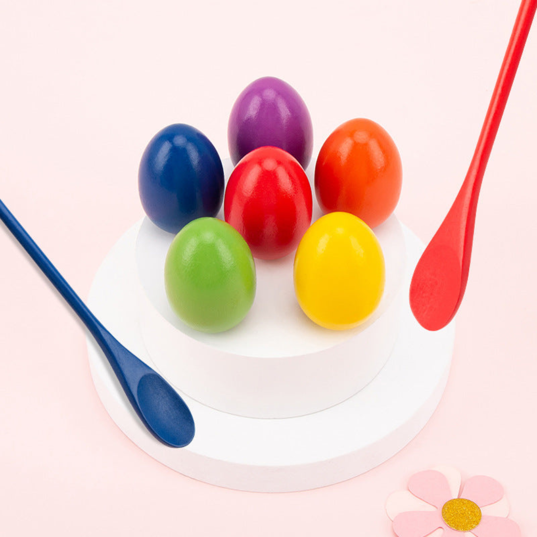 Montessori Wooden Color Spoons – tiny-dreams.uk