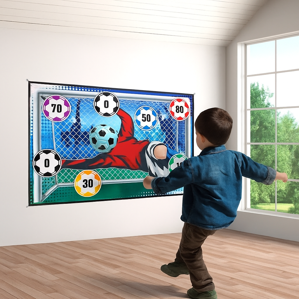 Safe football goal shooting wall for home use – tiny-dreams.uk