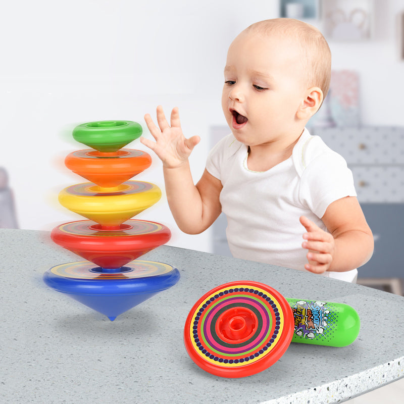 Stackable Spinning Top Toy – tiny-dreams.uk