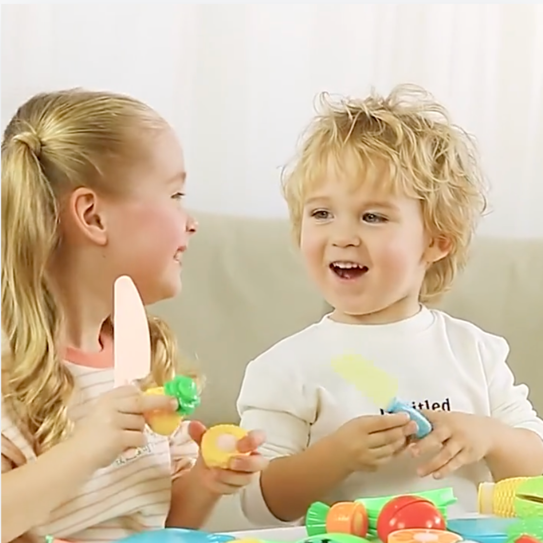 Cuttable Fruits and Vegetables Play Set – tiny-dreams.uk