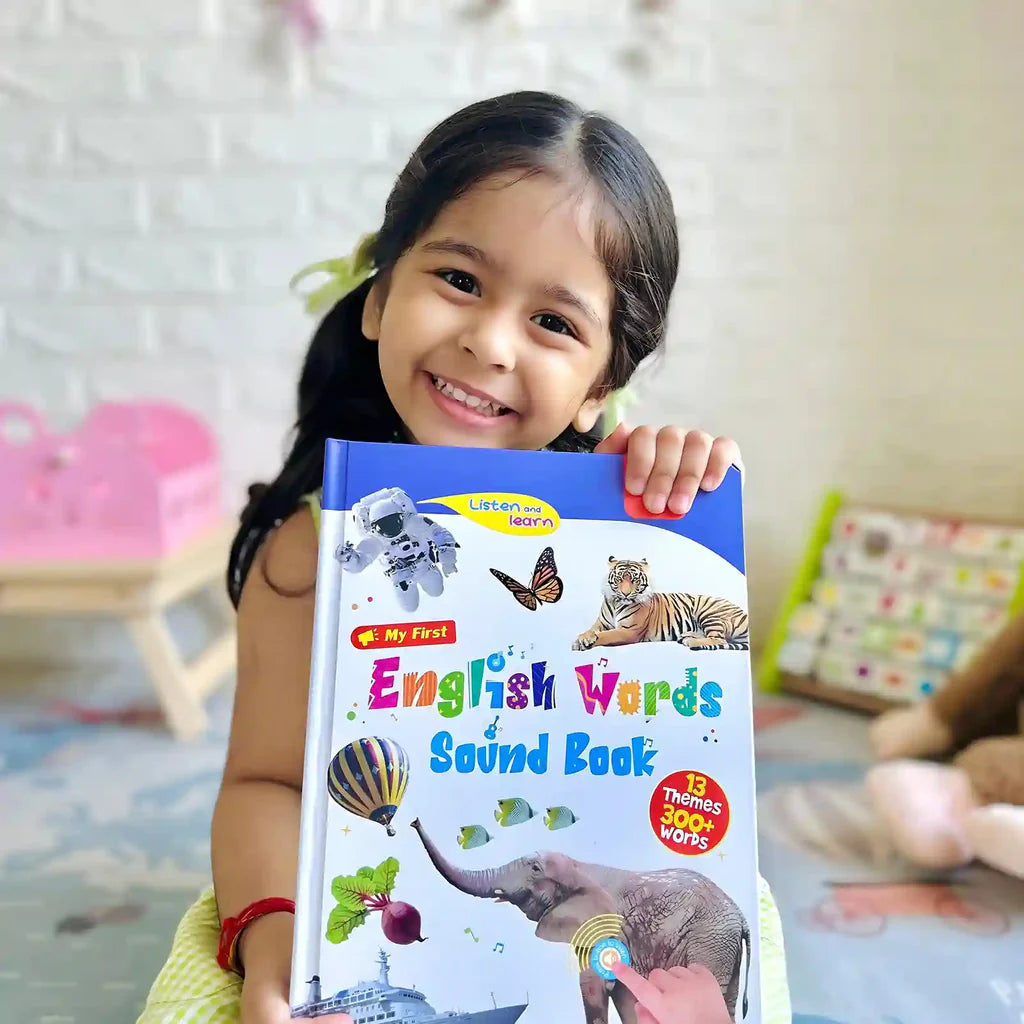 Talking English learning book for children – tiny-dreams.uk