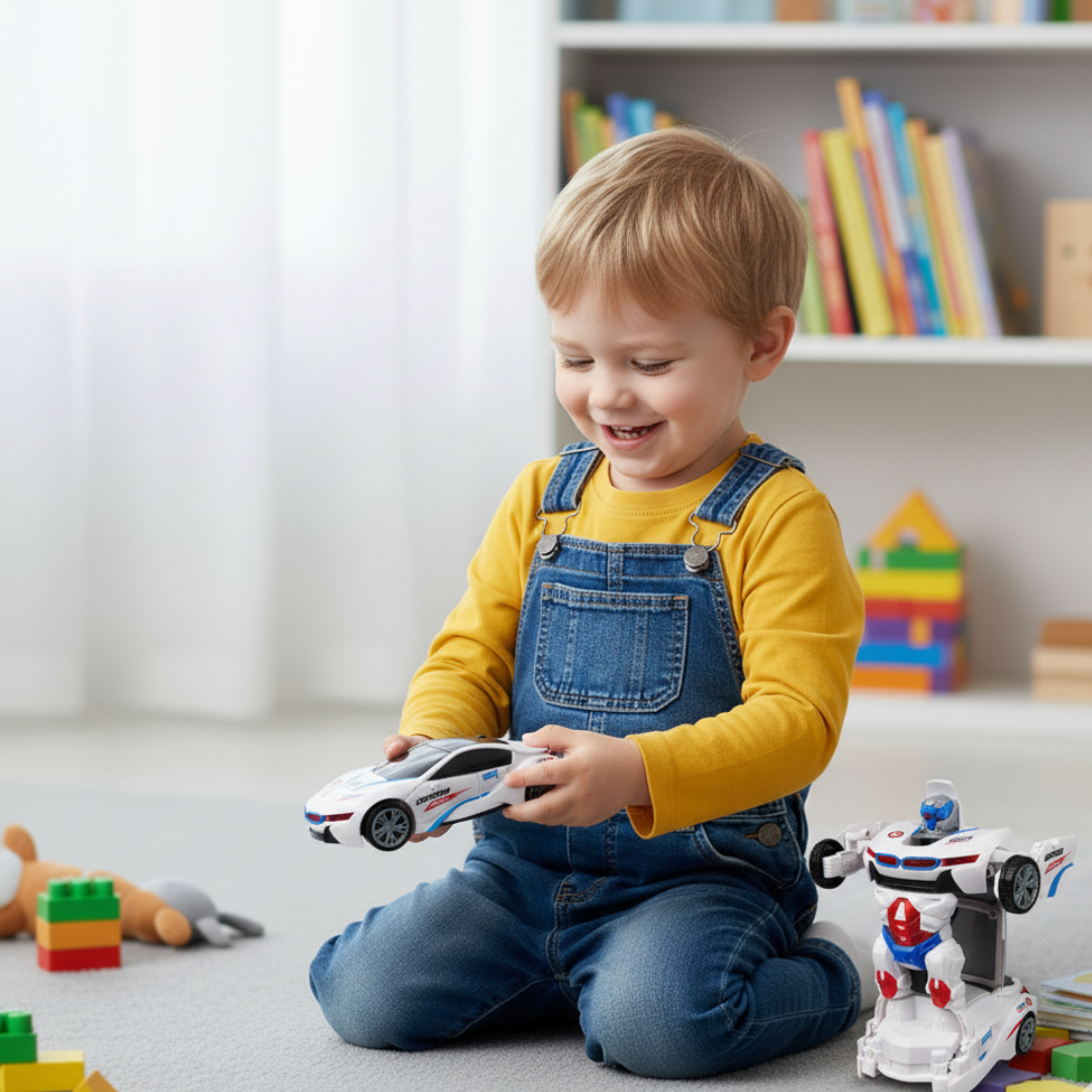 Transforming Police Car Toy – tiny-dreams.uk