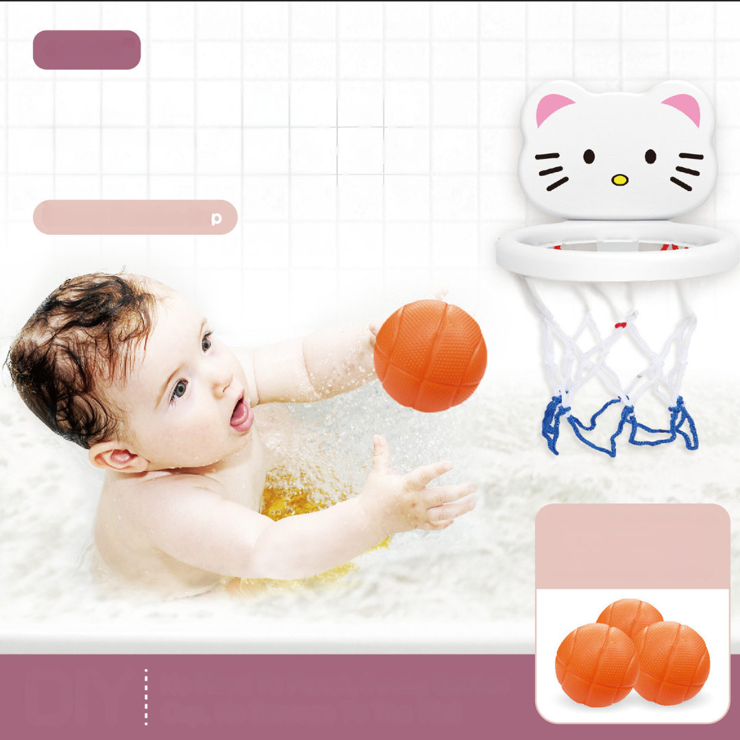 Basketball Hoop Bath Toy for Kids – tiny-dreams.uk