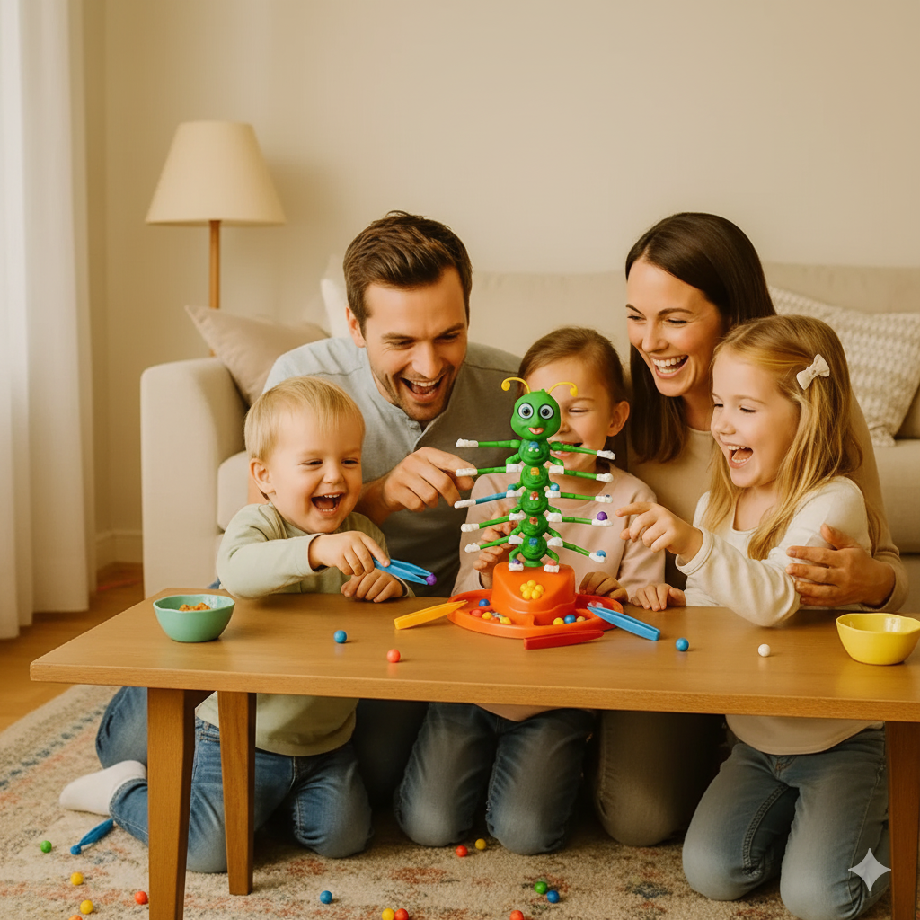 Dancing Caterpillar Family Skill Game – tiny-dreams.uk