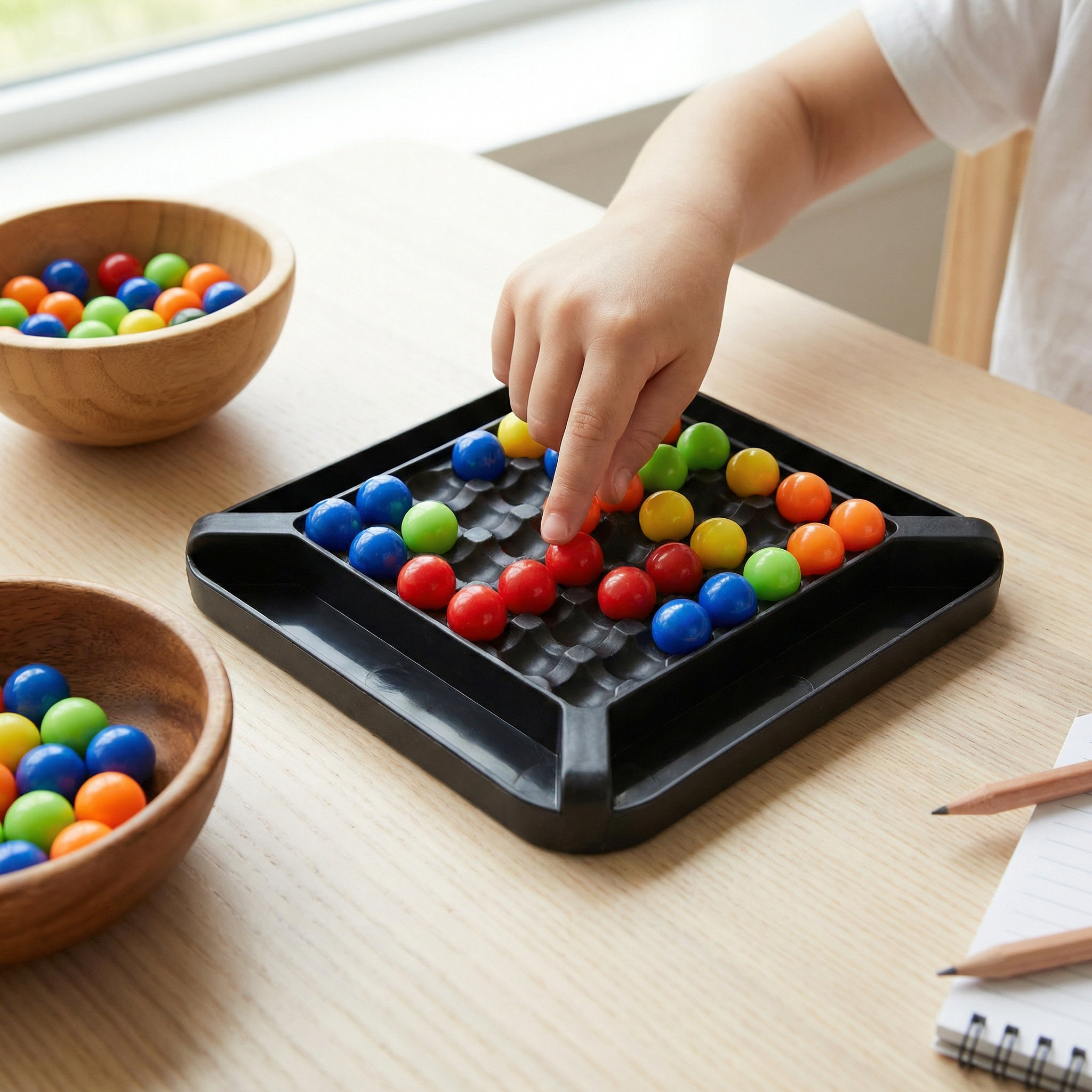 Colour Match Logic Game – Interactive Marble Puzzle for Kids & Adults ...