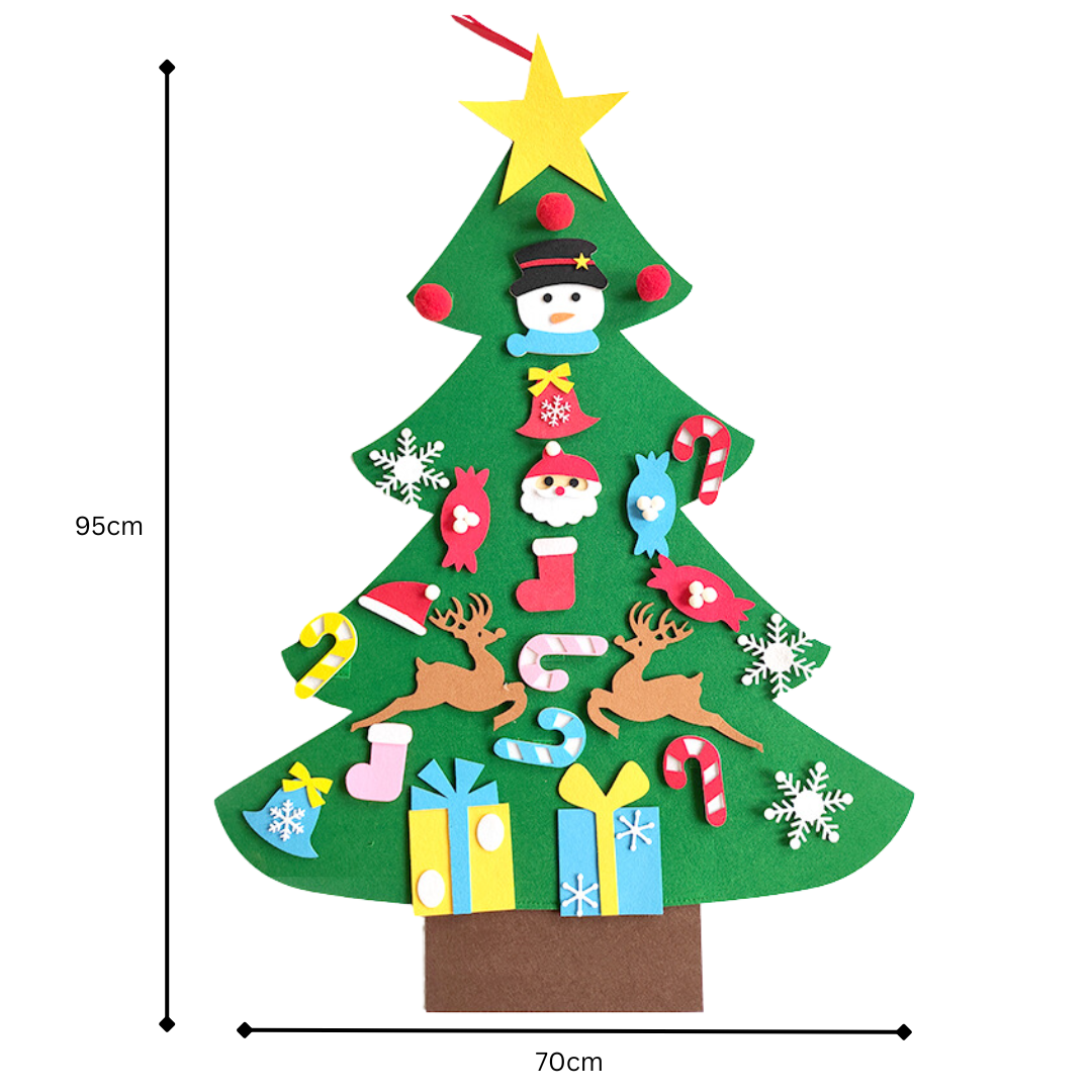 FeltTree - DIY Christmas Tree for Kids – tiny-dreams.uk