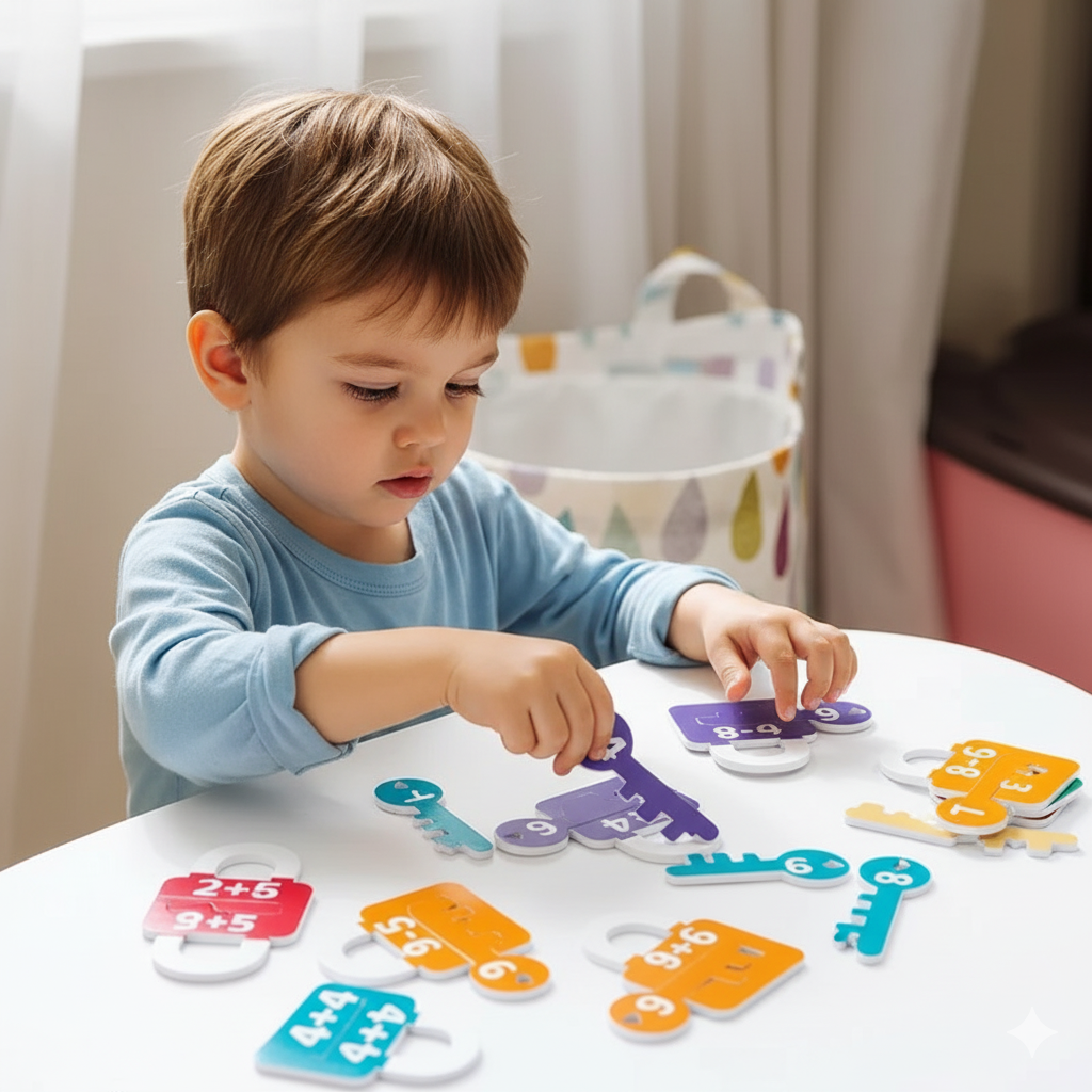 Letters and Maths Locks and Keys Educational Game – tiny-dreams.uk