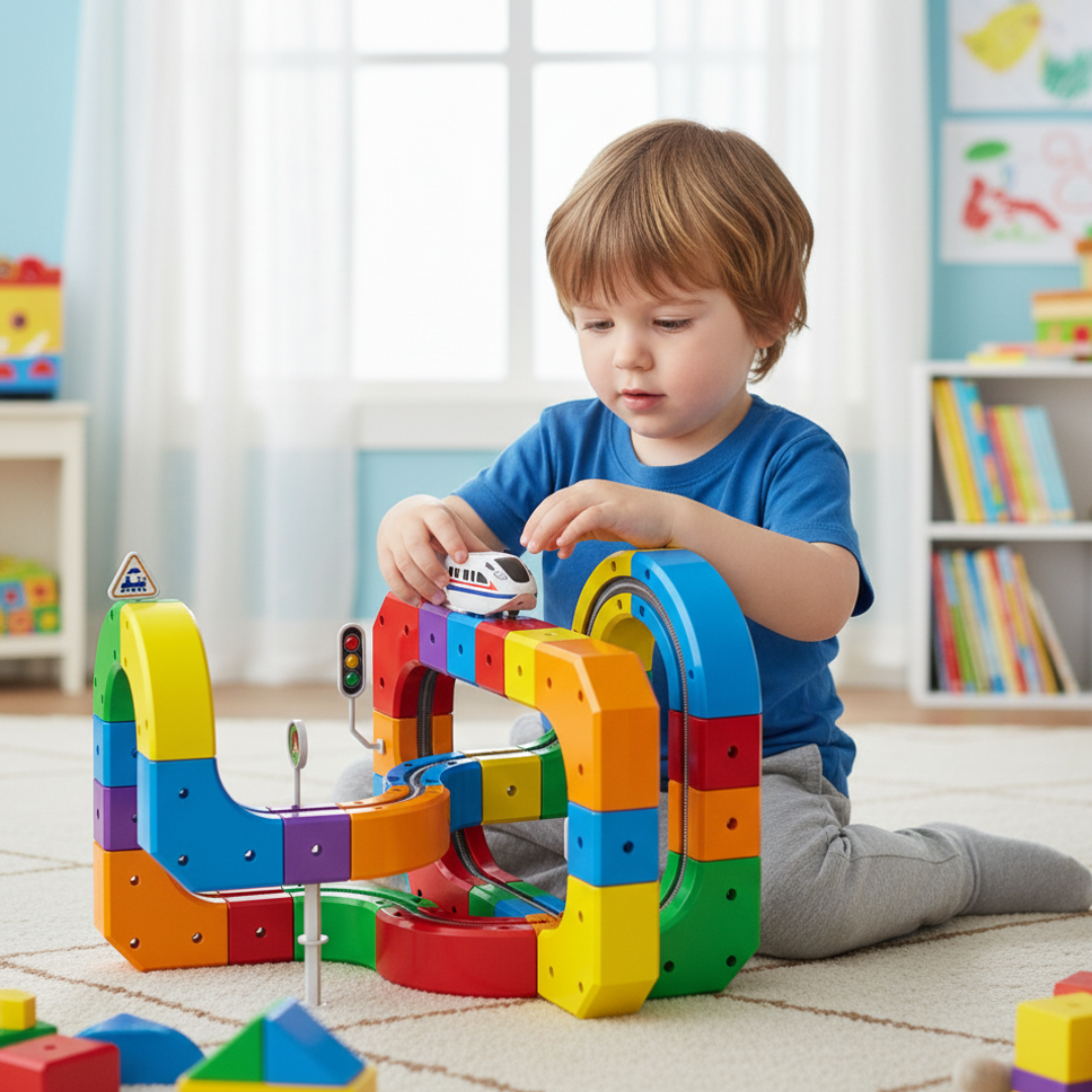 Magic rail cube track kids toy – tiny-dreams.uk