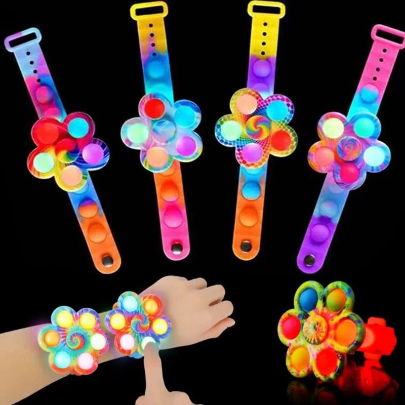 Fidget Spinner Bracelet - Wearable Stress Reliever for Kids – tiny ...