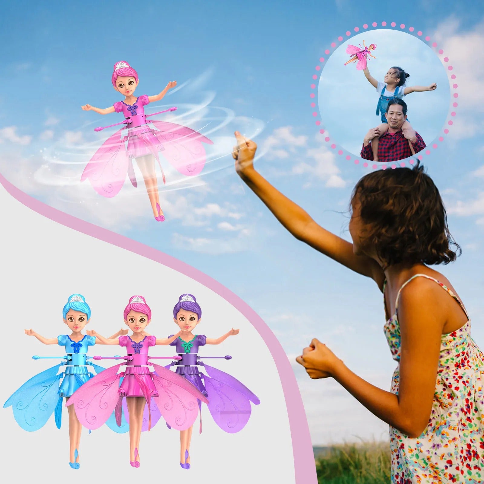 Floating magic fairy Kids Toy – tiny-dreams.uk