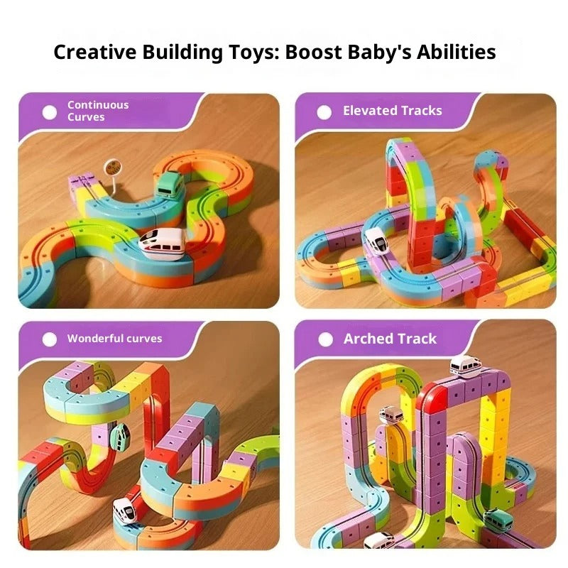 Magic rail cube track kids toy – tiny-dreams.uk