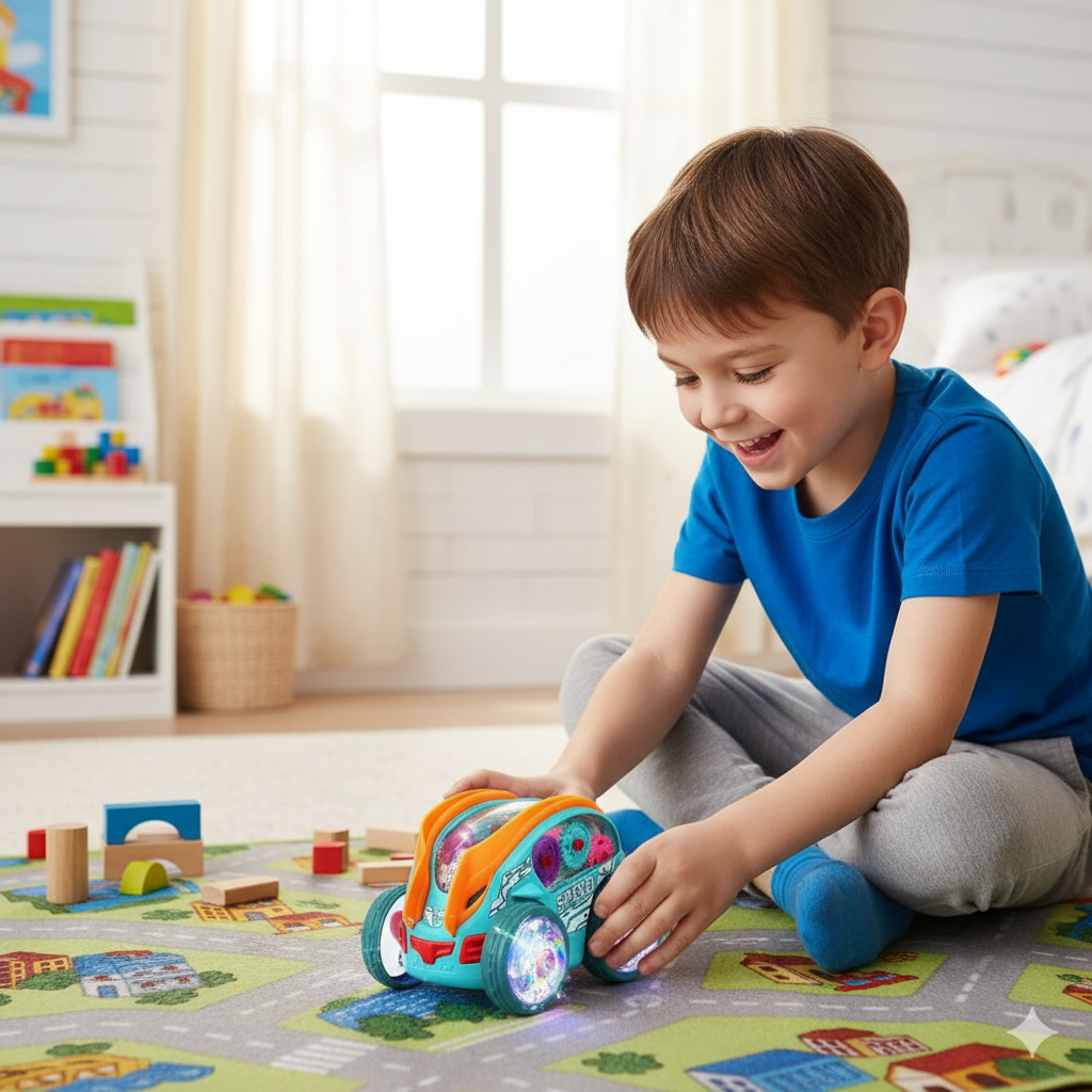 Light-up Tumble Toy Car – tiny-dreams.uk