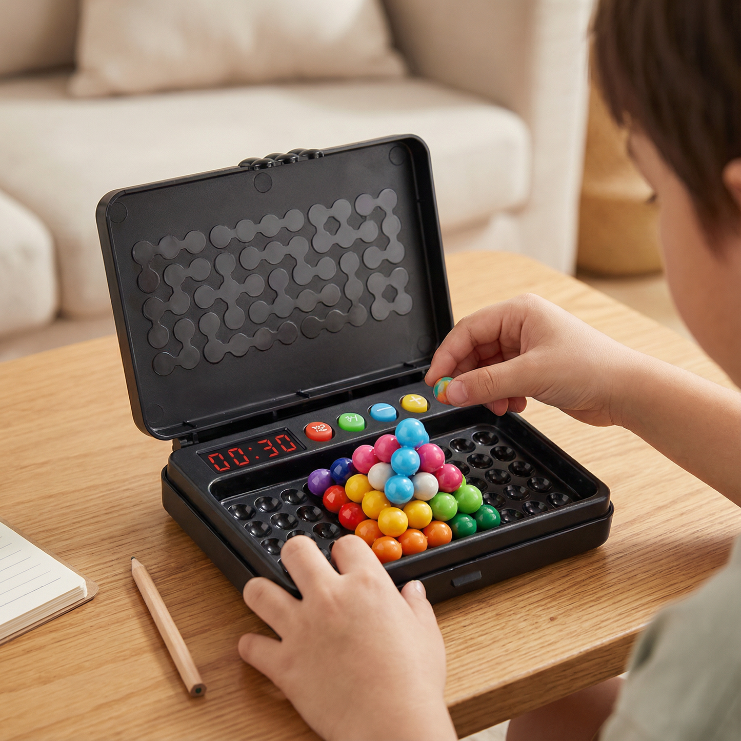 Smart Kids Brain Game – 500 Logic Puzzles with Timer – tiny-dreams.uk